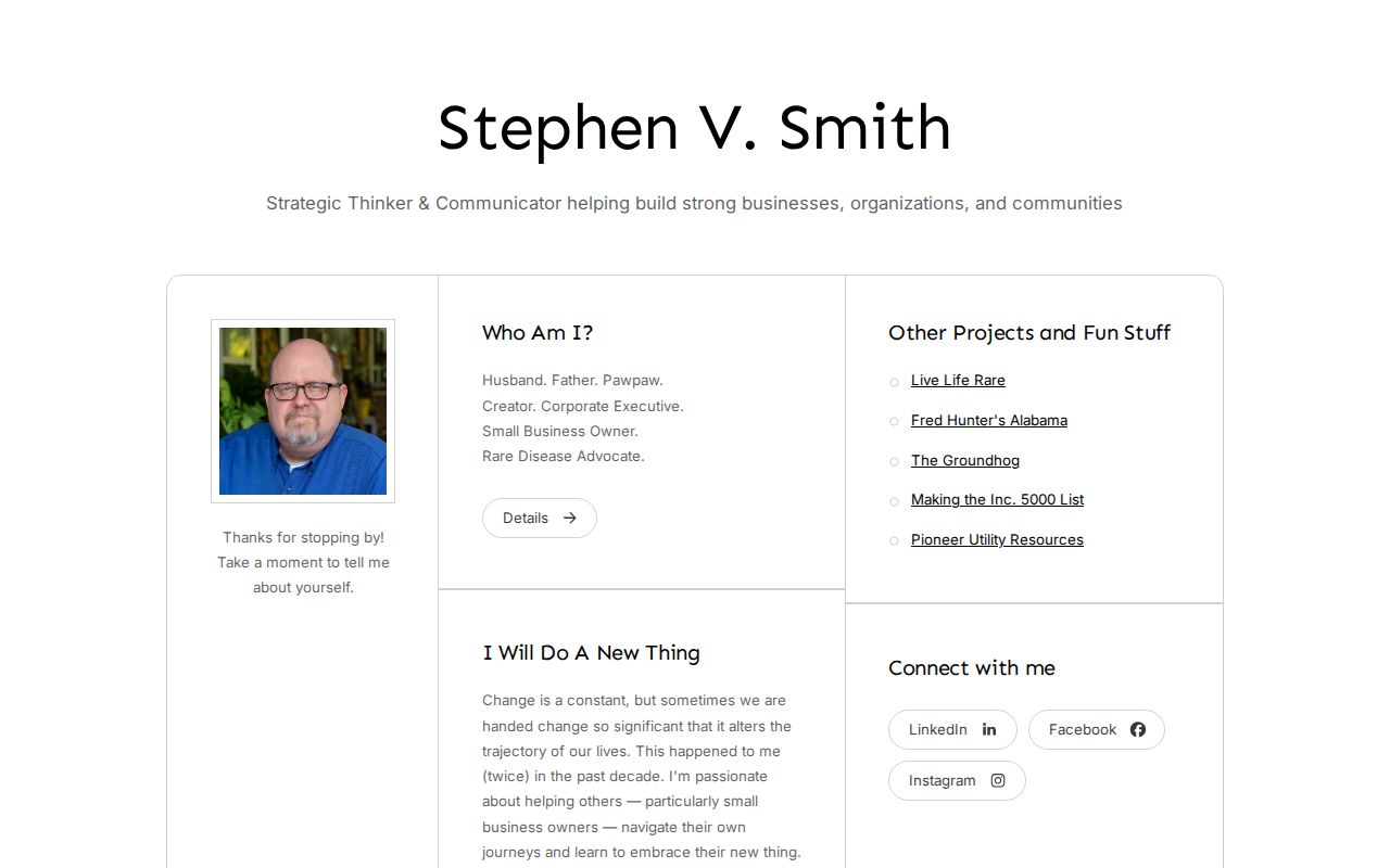 Stephen V. Smith